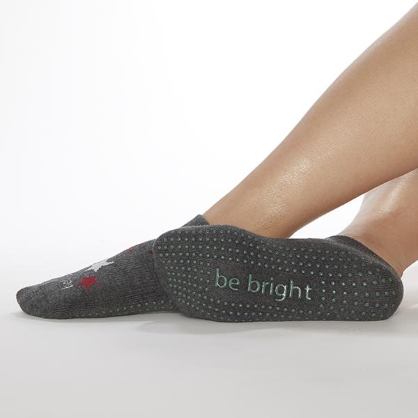 Sticky Be Socks BE BRIGHT LUNA Grip Socks - Spice on Sale