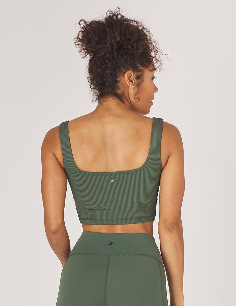 Glyder Cutting Edge Bra - Olive on Sale